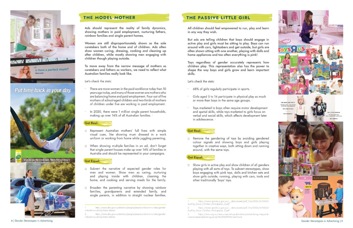 SH!FT Female Stereotypes in Advertising: shEqual’s guide to identifying ...